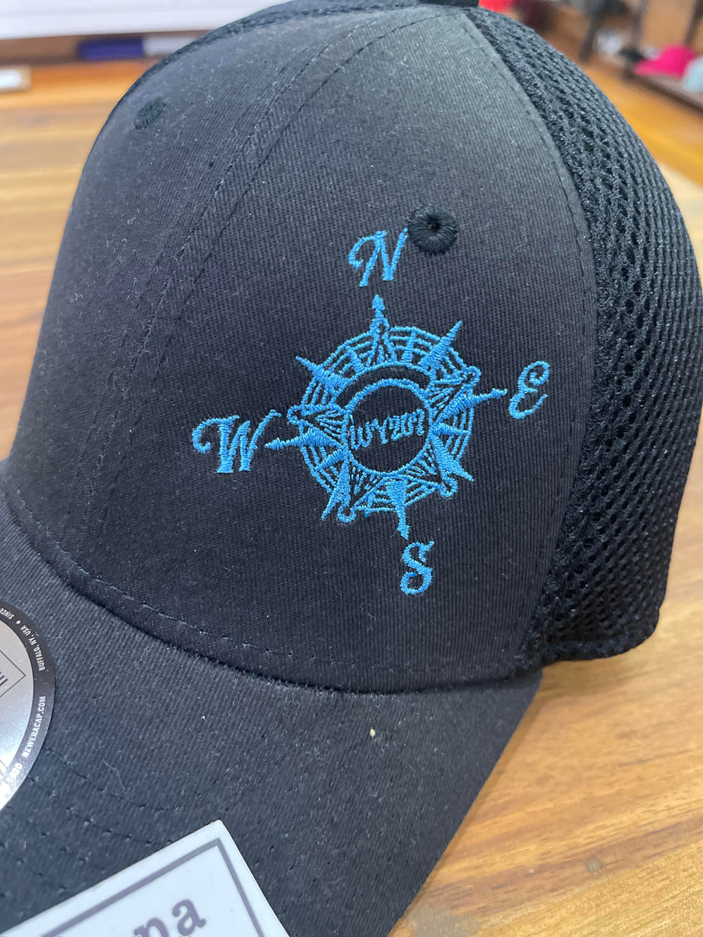 WY20 Embroidered Compass hat – Willapa Printing Boutique