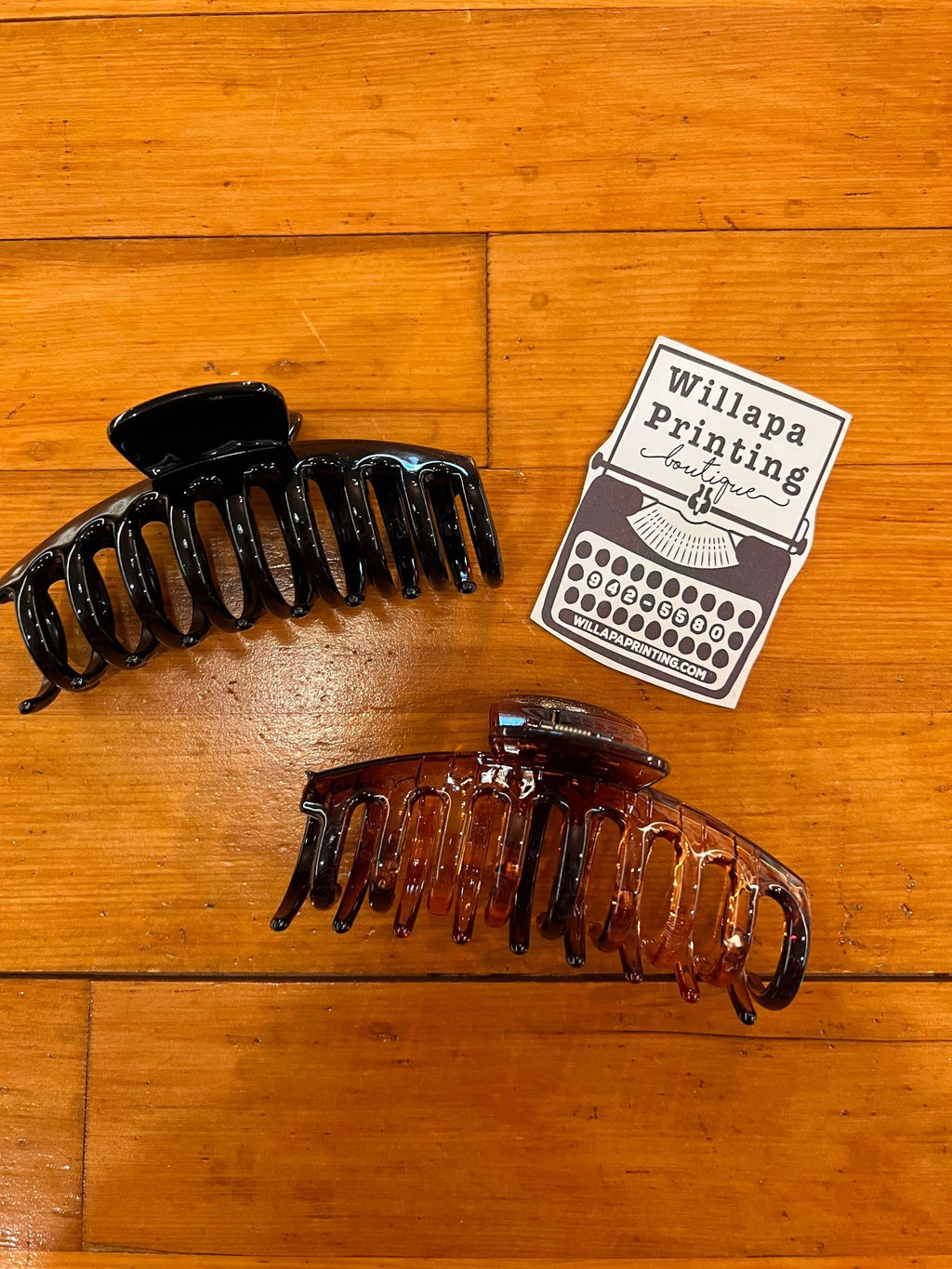 CLASSIC CLAW CLIP – Willapa Printing Boutique